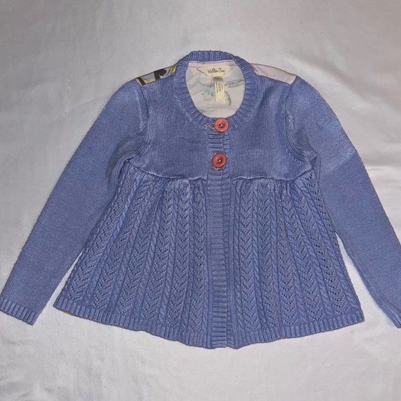 Matilda Jane | Jackets & Coats | Matilda Jane Blue Empire Waist Knit ...